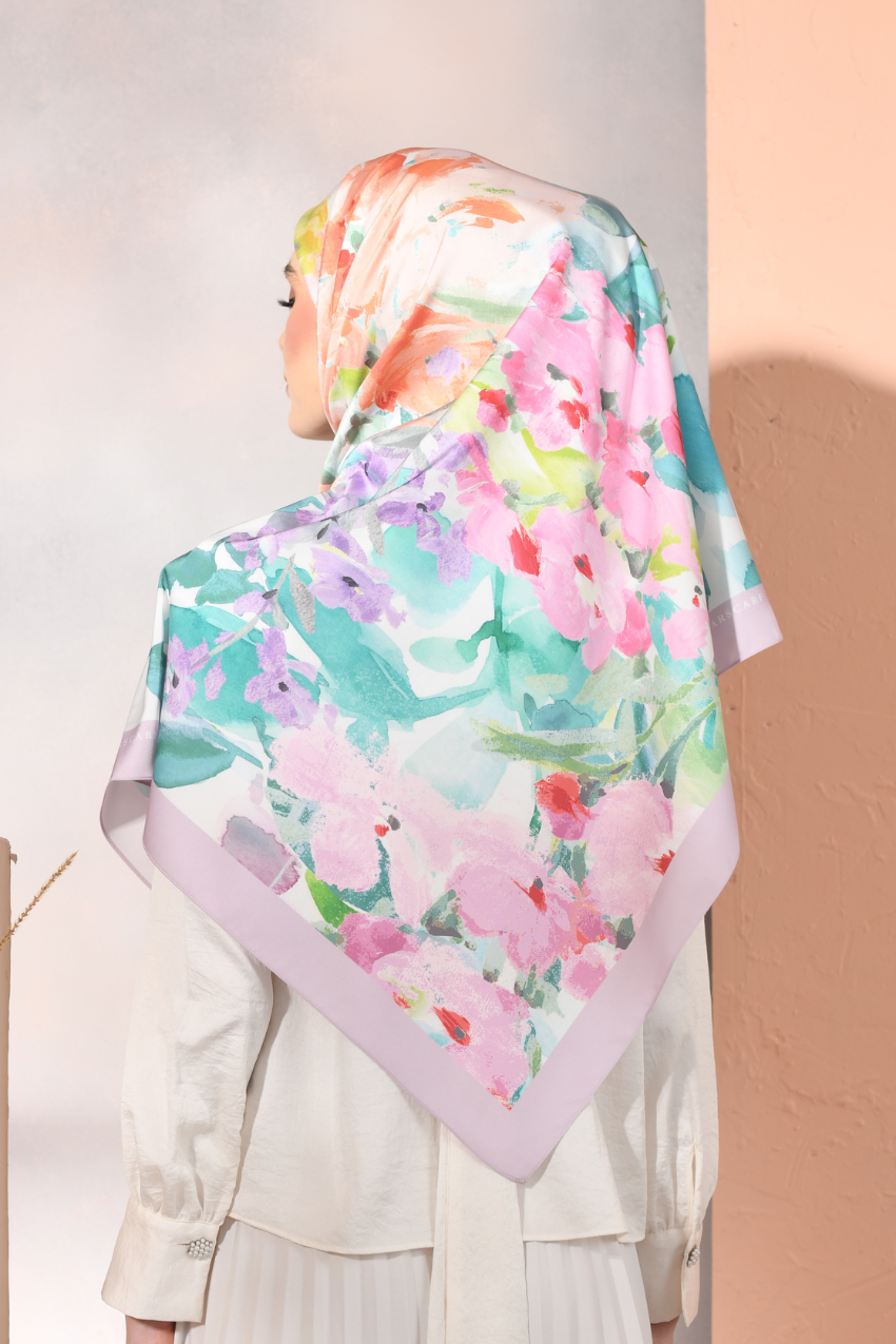 Tudung Instant Hijab Scarves by Sugarscarf - Prints Ironless Pleats