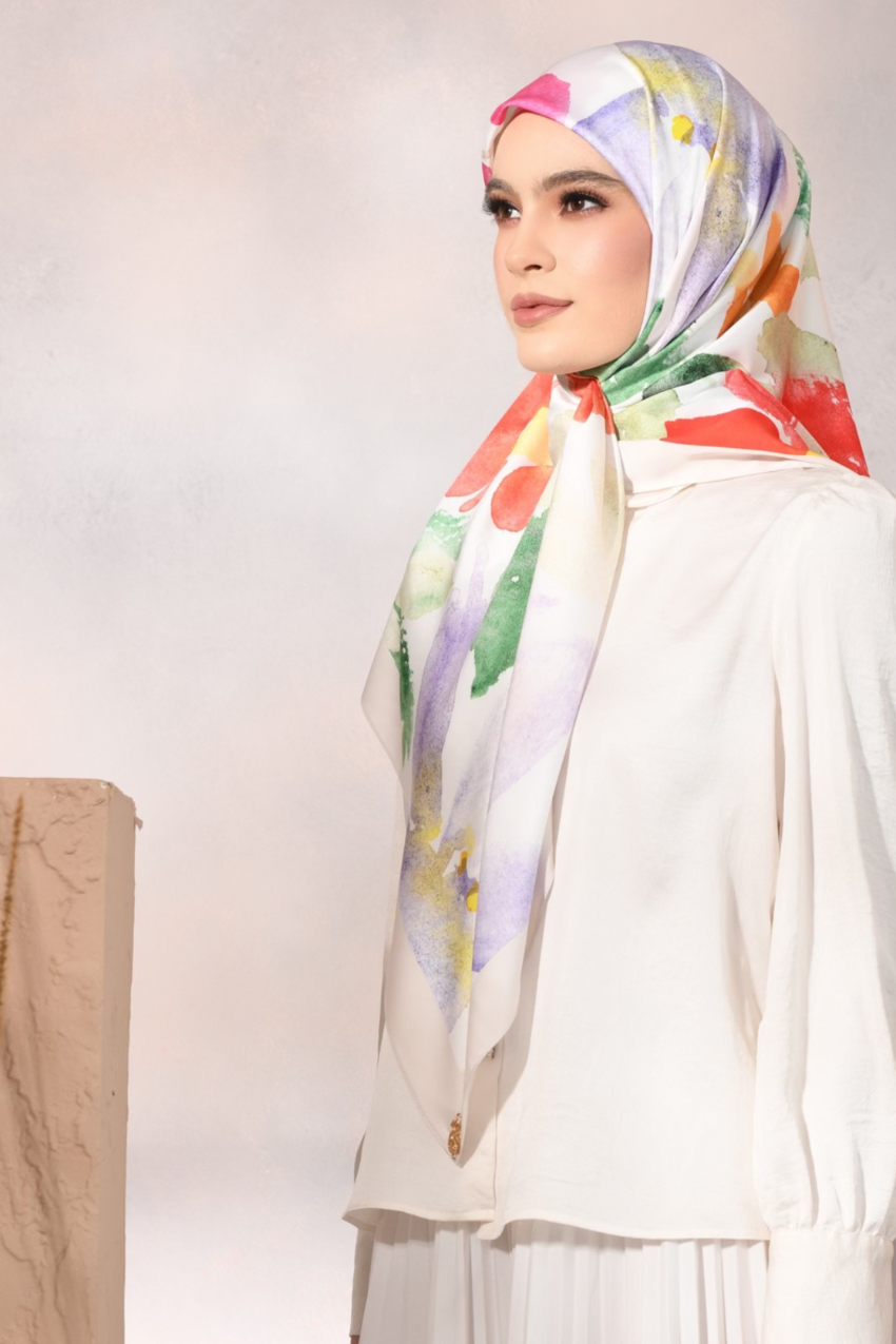 Tudung Instant Hijab Scarves by Sugarscarf - Prints Ironless Pleats