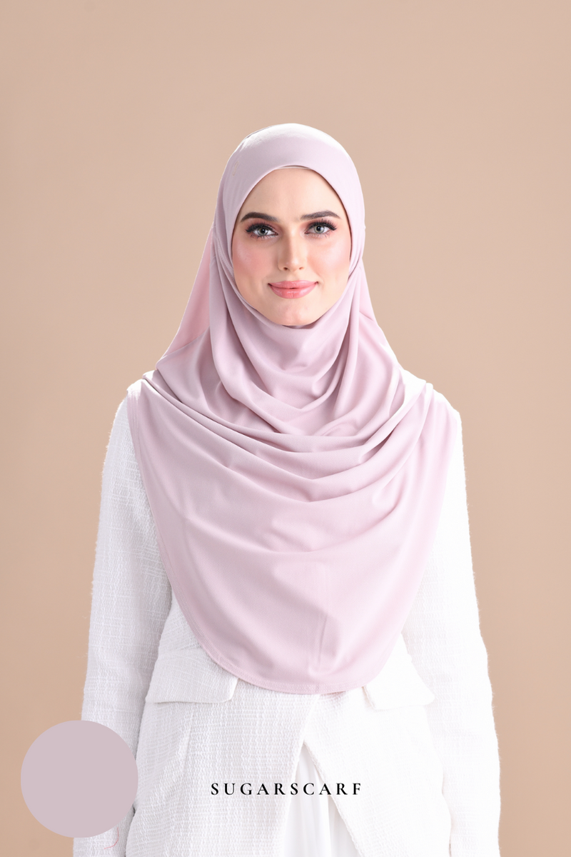 Iris Slip On Plain Hijab (Cake) – Sugarscarf