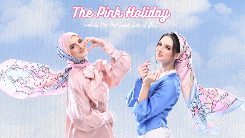 Tudung Instant Hijab Scarves by Sugarscarf - Prints Ironless Pleats