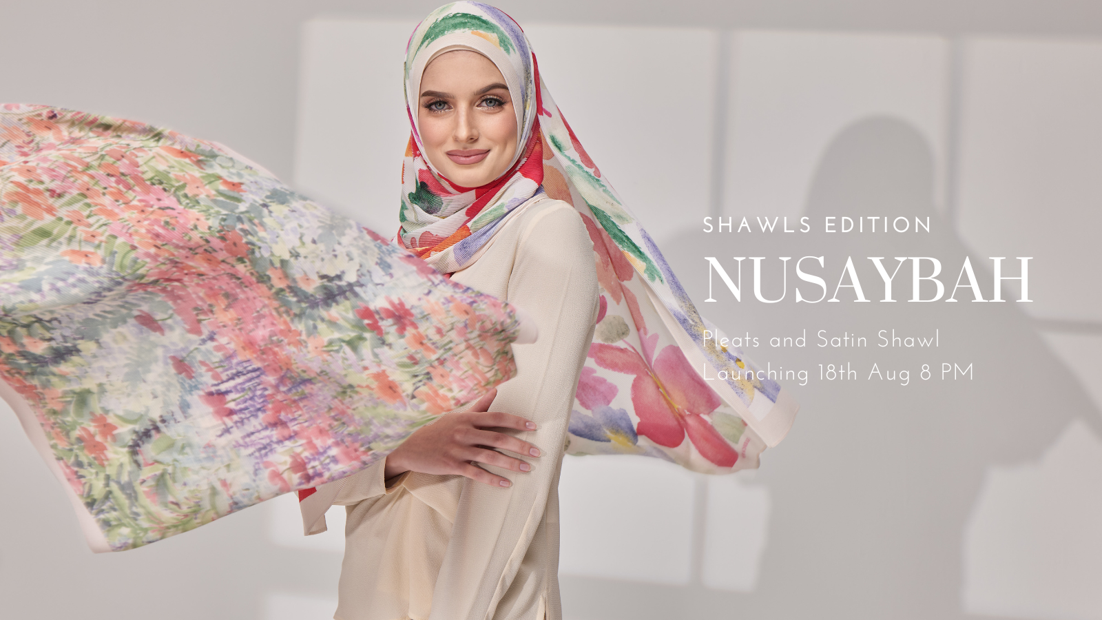 Tudung Instant Hijab Scarves by Sugarscarf - Prints Ironless Pleats